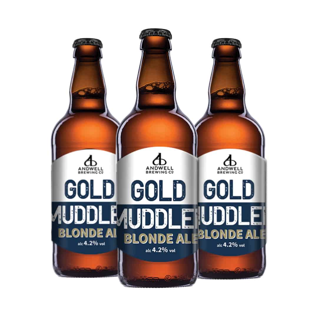 Gold Muddler 500ml x 12 – Andwell Brewery