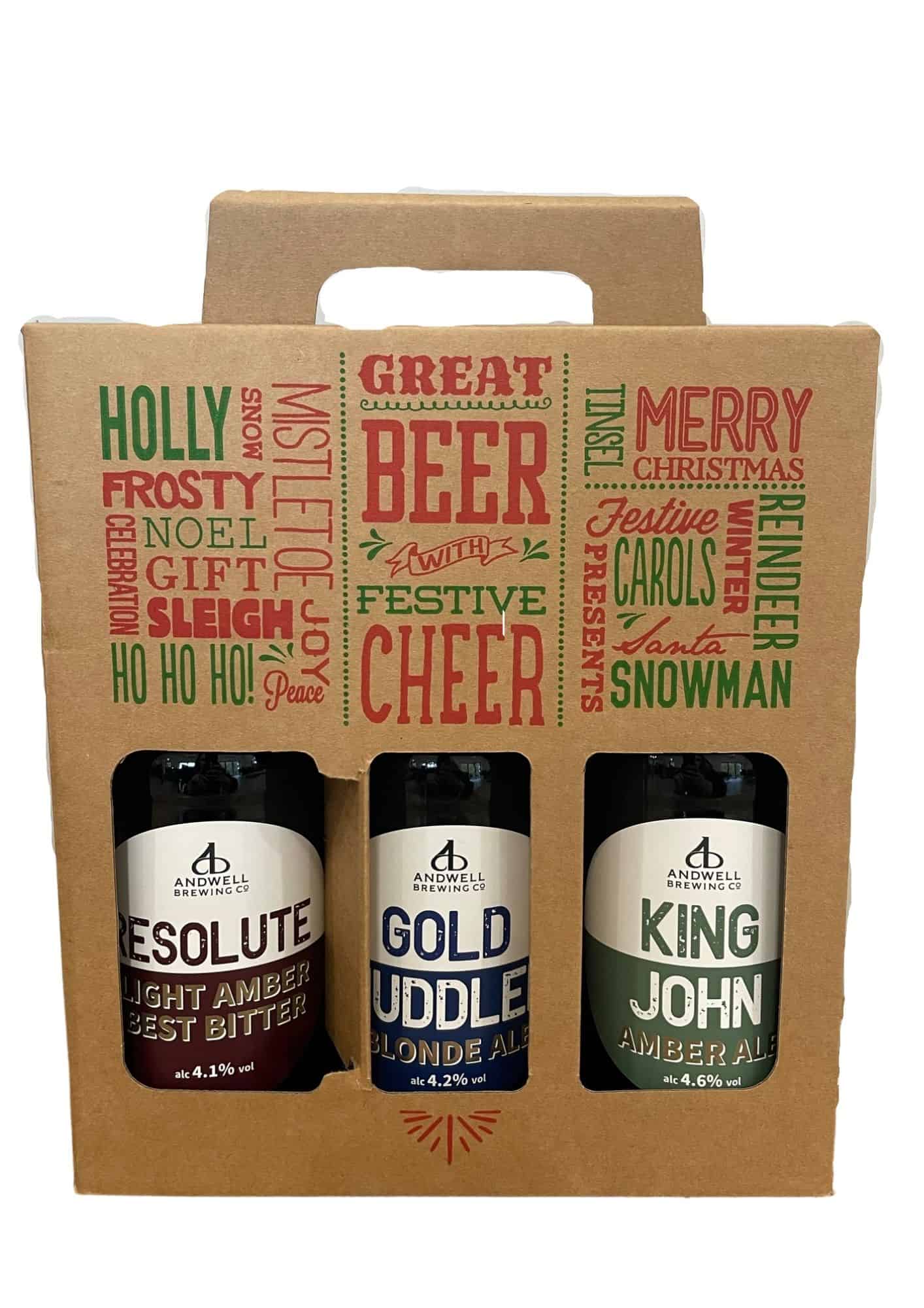 3 Andwell Ale gift pack – Andwell Brewery